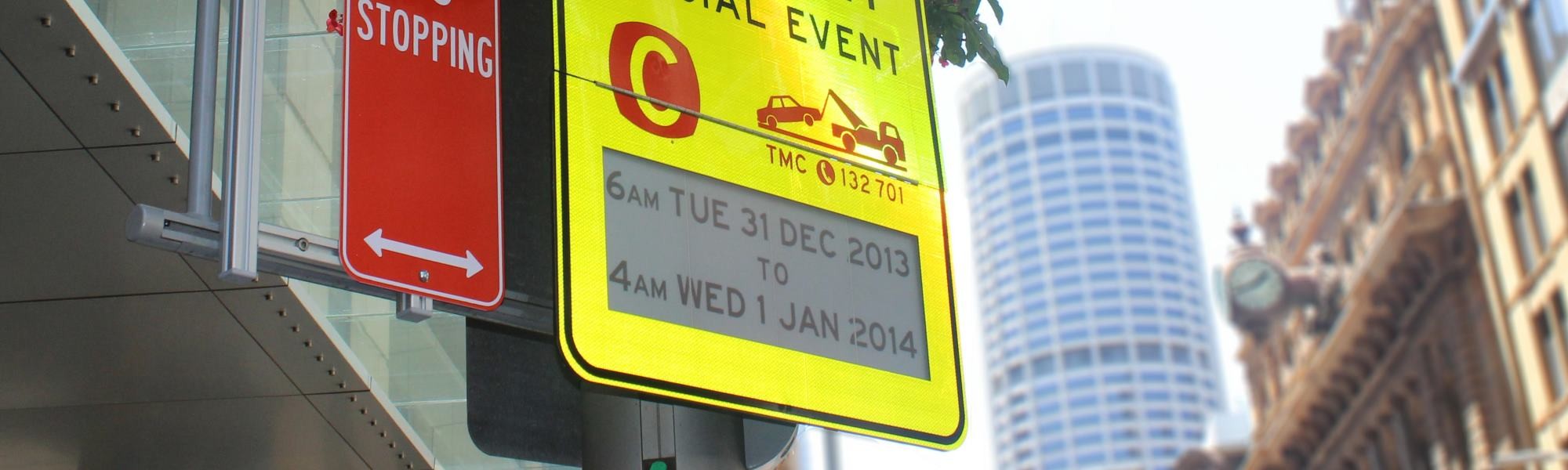 Sydney launches world’s first e-paper traffic signs - Visionect