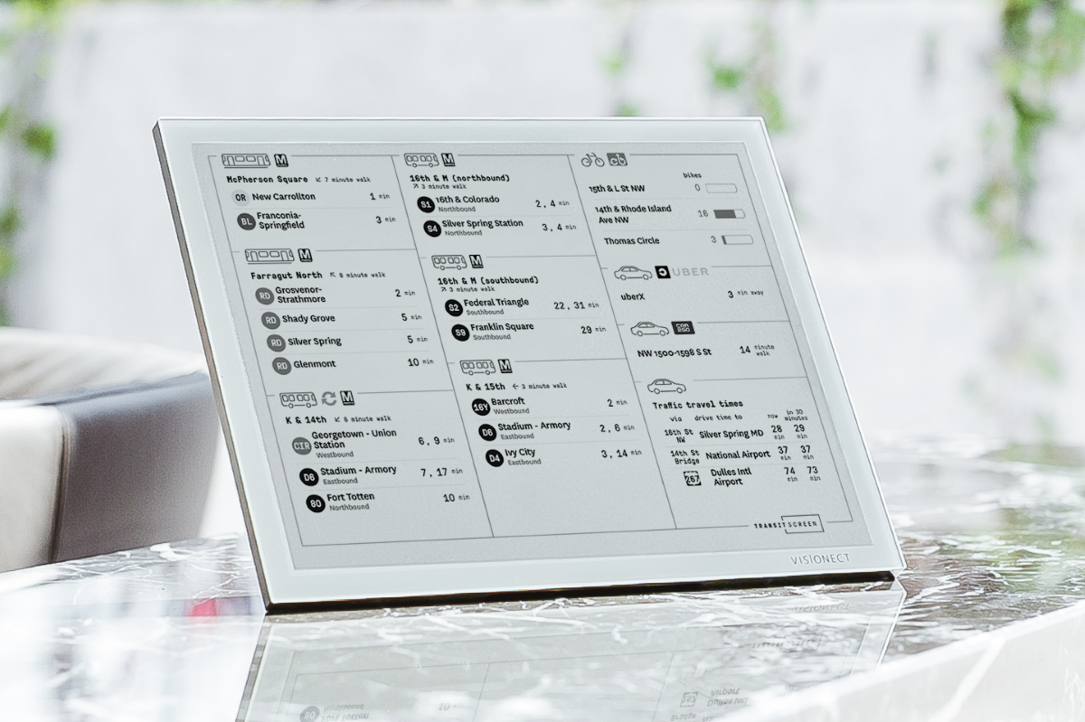 TransitScreen and Place & Play: real-time overview of transport options ...
