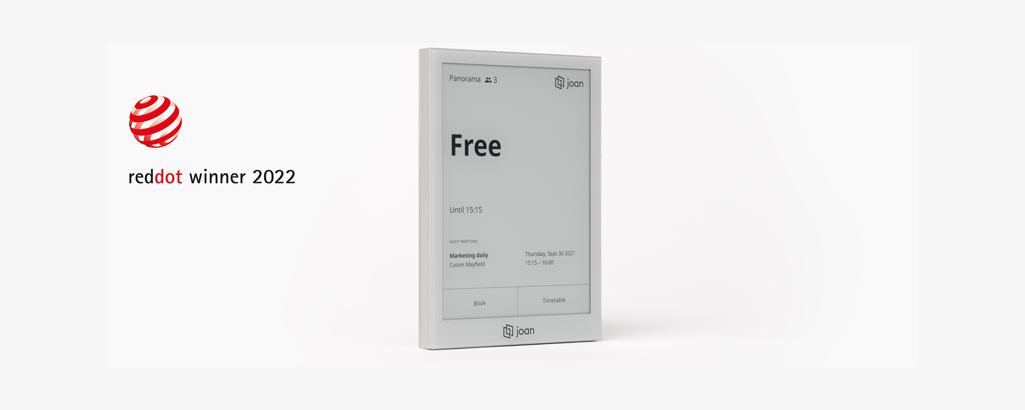 Red Dot 2022: Visionect’s Joan 6 Pro wins top design award - Visionect