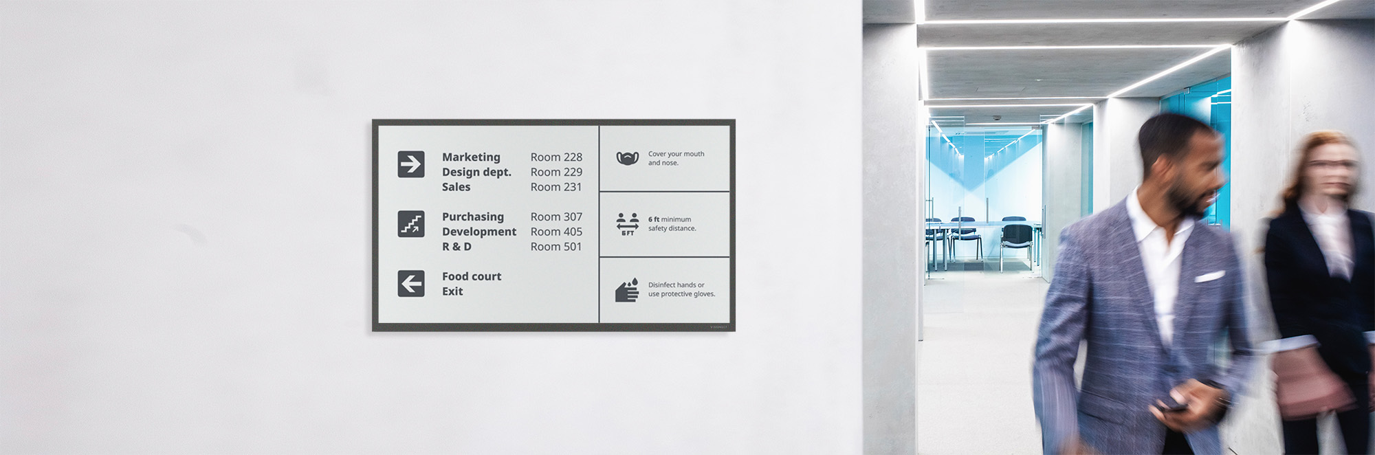 Wayfinding signage: Choosing the right one - Visionect