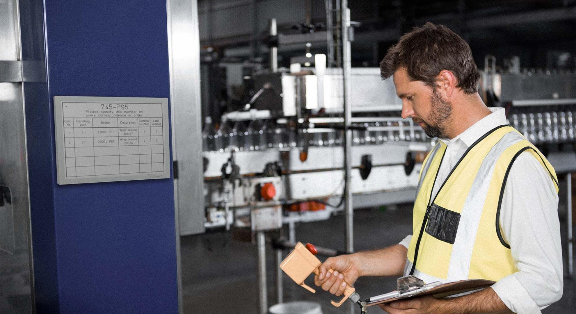 How e-paper technology creates smarter manufacturing facilities - Visionect